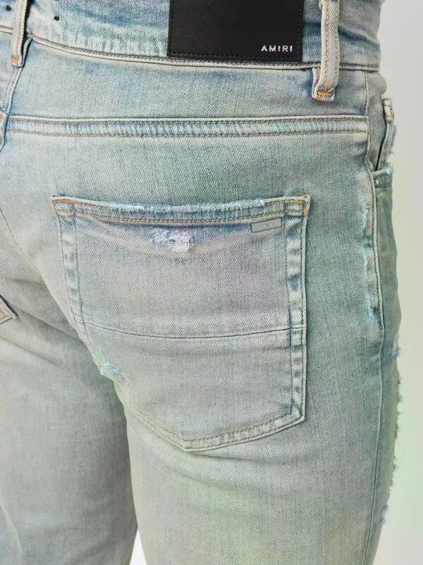 Amiri Mx1 Distressed Skinny Jeans