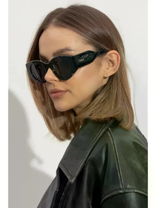 Chloé Gayia Square Frame Sunglasses