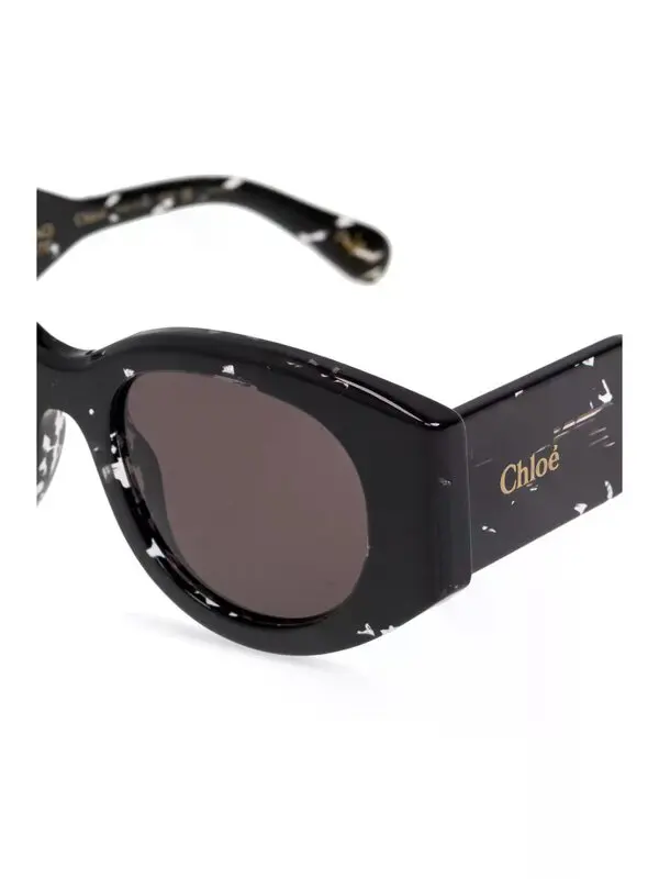 Chloé Gayia Square Frame Sunglasses