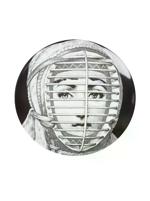 FORNASETTI Face Plate - Black