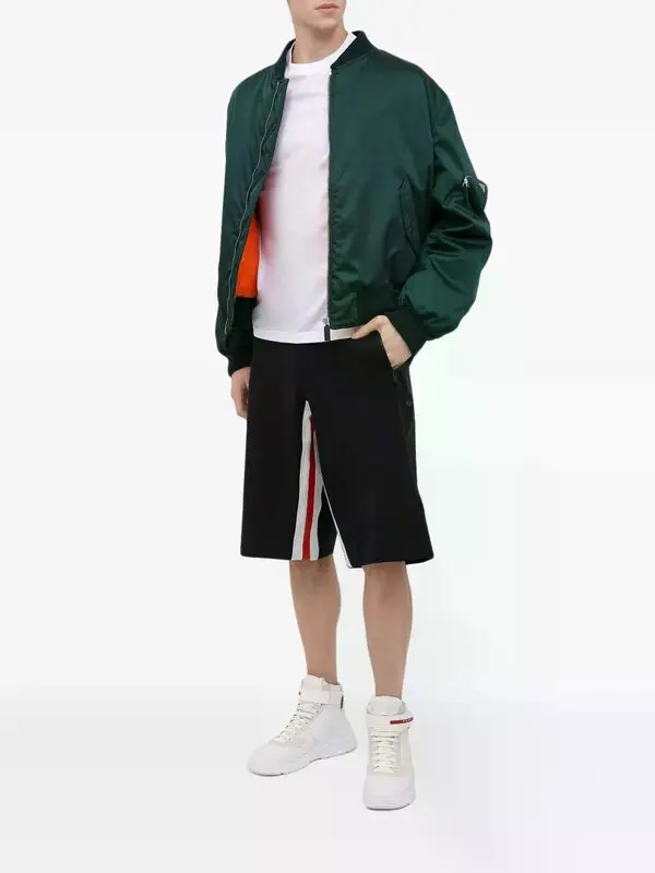 Prada Striped Shorts