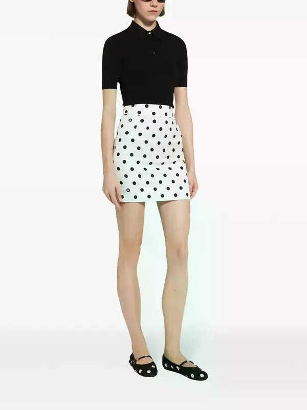 Dolce & Gabbana Fine-knit Polo Shirt
