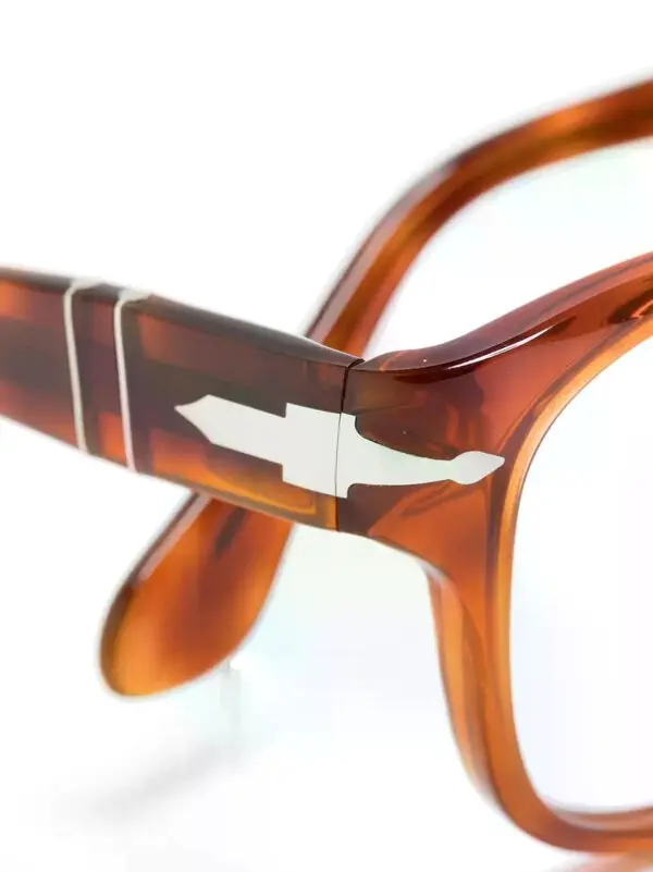 Persol 3312v Square Optical Glasses - Orange