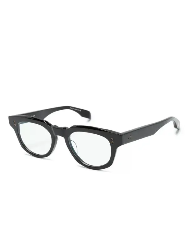 Dita Radihacker Round-frame Glasses - Black