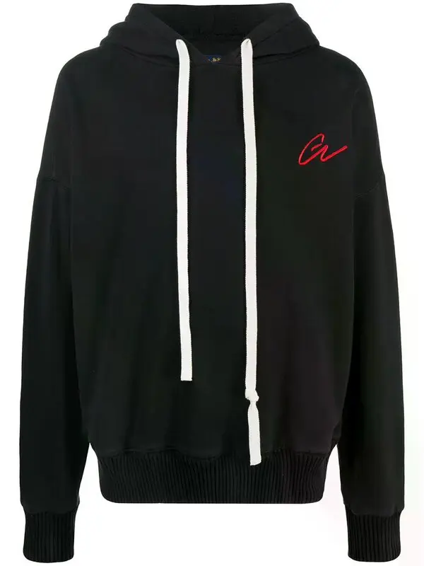 Paul & Shark Slouchy Logo-embroidered Hoodie