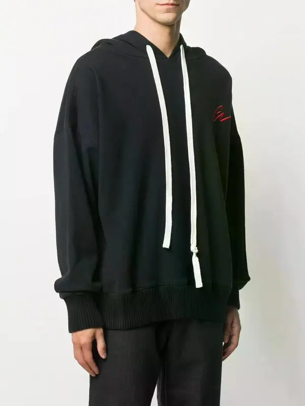 Paul & Shark Slouchy Logo-embroidered Hoodie