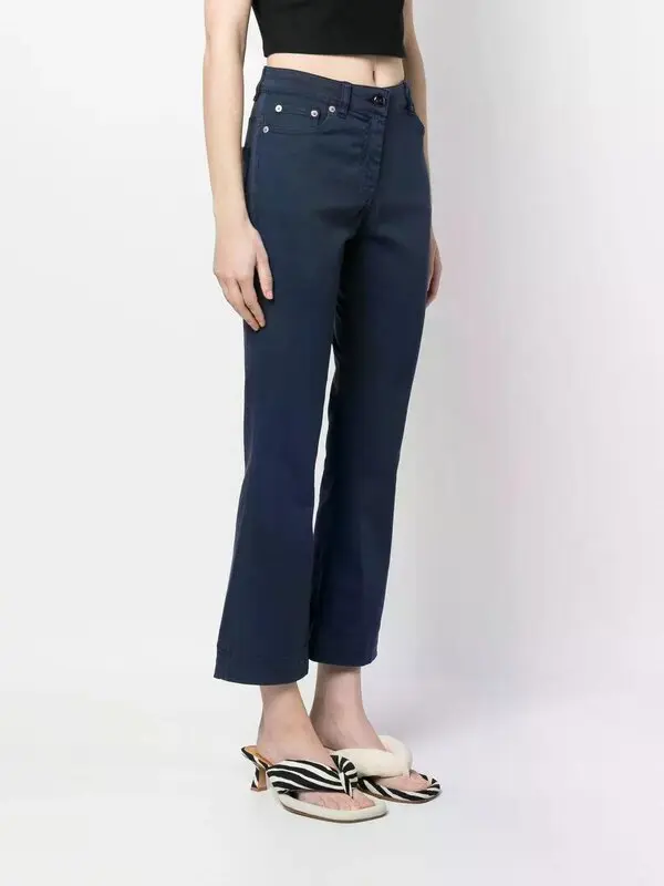 SEMICOUTURE Frederick Flared Cropped Jeans
