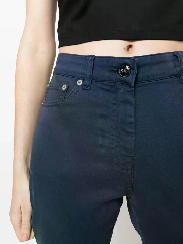 SEMICOUTURE Frederick Flared Cropped Jeans