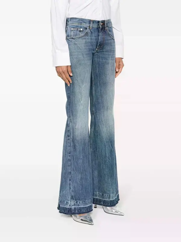 Stella McCartney Mid-rise Flared Jeans