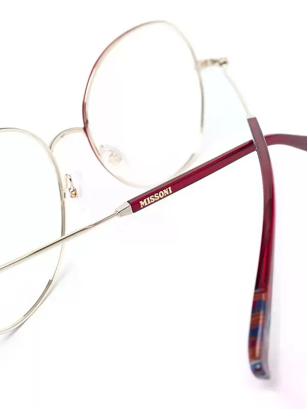 Missoni Round Frame Sunglasses