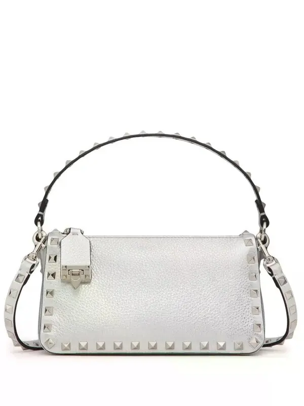 Valentino Garavani Rockstud Crossbody Bag - Silver