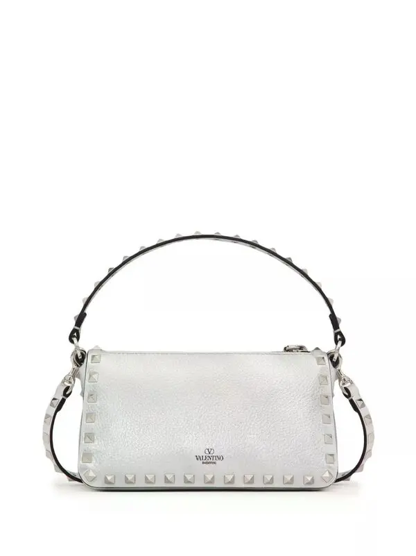 Valentino Garavani Rockstud Crossbody Bag - Silver