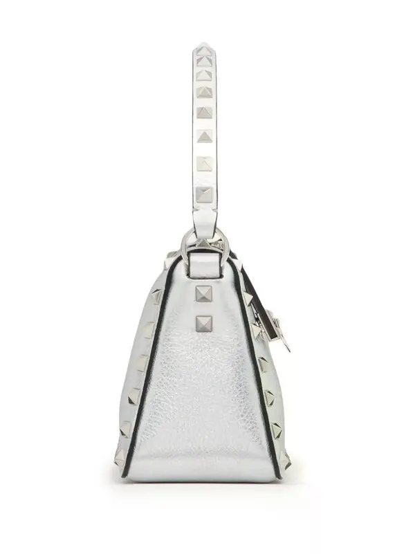 Valentino Garavani Rockstud Crossbody Bag - Silver
