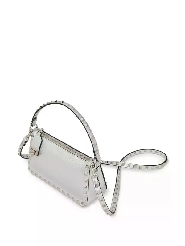 Valentino Garavani Rockstud Crossbody Bag - Silver