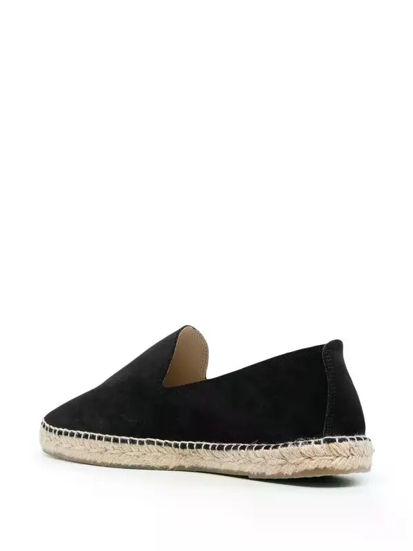 Manebí Round Toe Espadrilles - Black