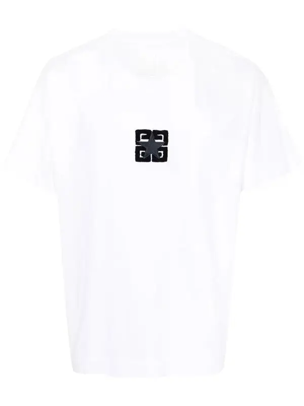 Givenchy 4g Stars Cotton T-shirt - White