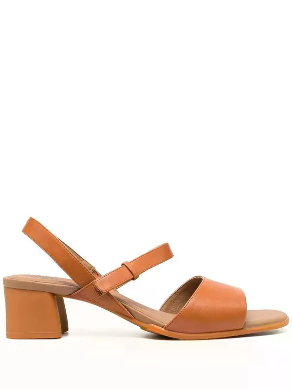 Camper Katie Block-heel Sandals - Brown