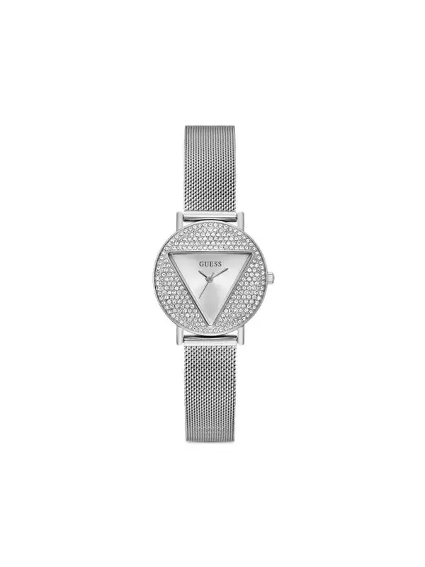Guess Iconic Quartz 36mm Timepiece - Silver