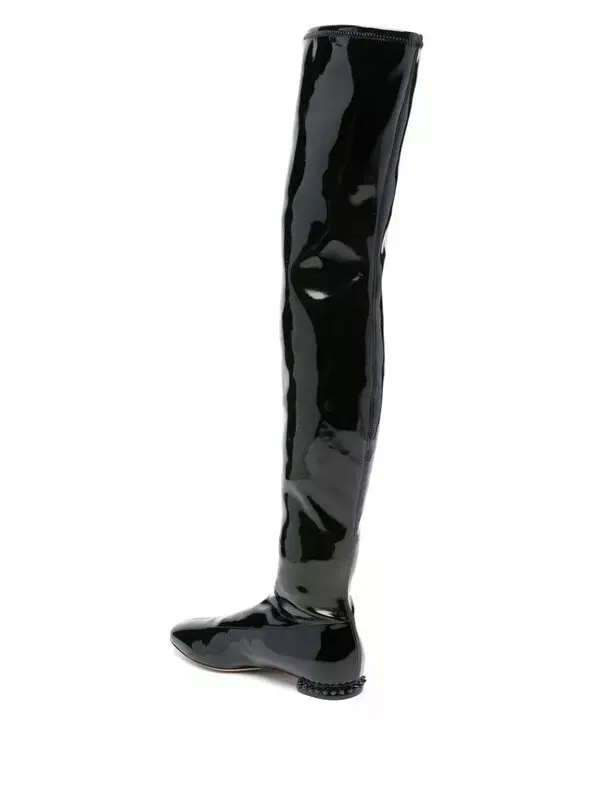 Casadei Over-the-knee Galaxy Boots With Stud Detailing