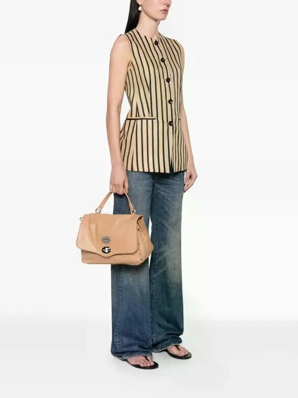 ZANELLATO Postina® Tote Bag - Brown