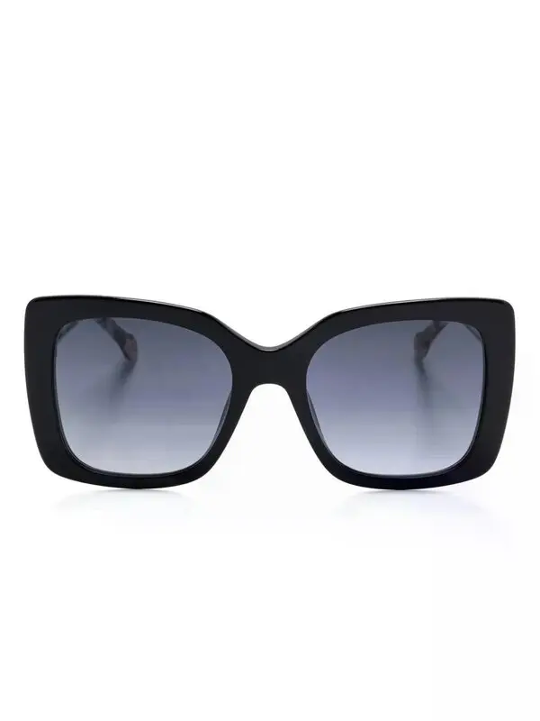 Carolina Herrera Oversized Sunglasses - Black