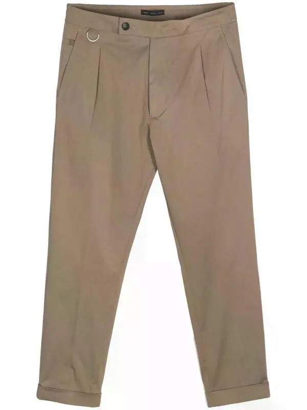 LOW BRAND Riviera Slim-fit Trousers