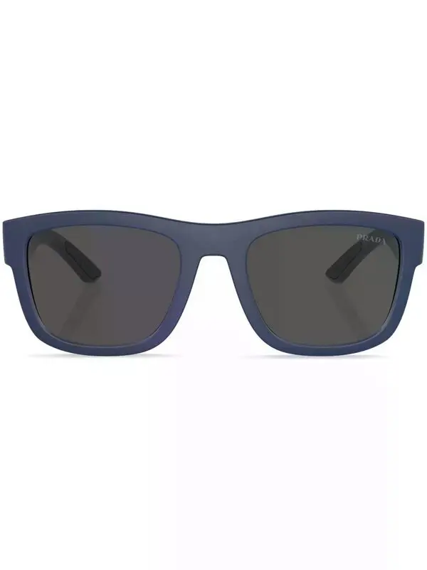 Prada Ps 01zs Square-frame Sunglasses - Blue