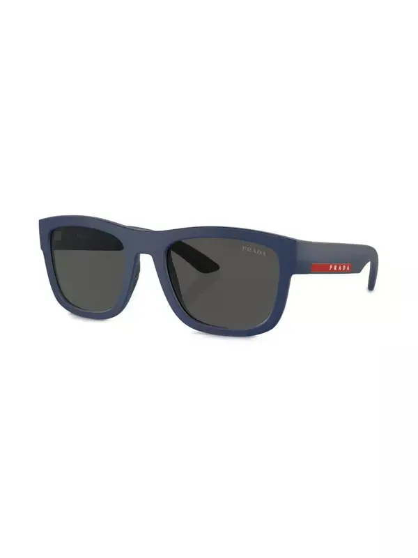 Prada Ps 01zs Square-frame Sunglasses - Blue
