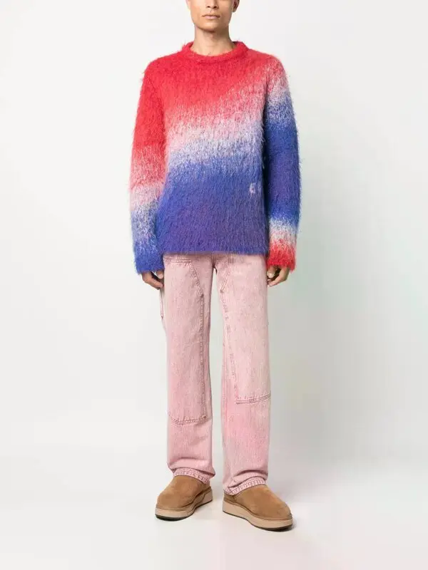 ERL Ombré Mohair-blend Jumper