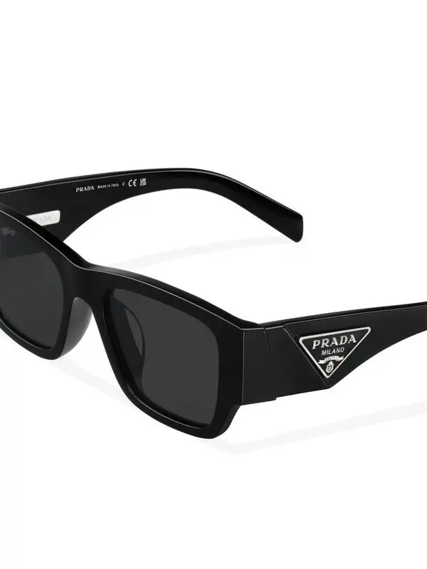 Prada Symbole Square-frame Sunglasses - Black