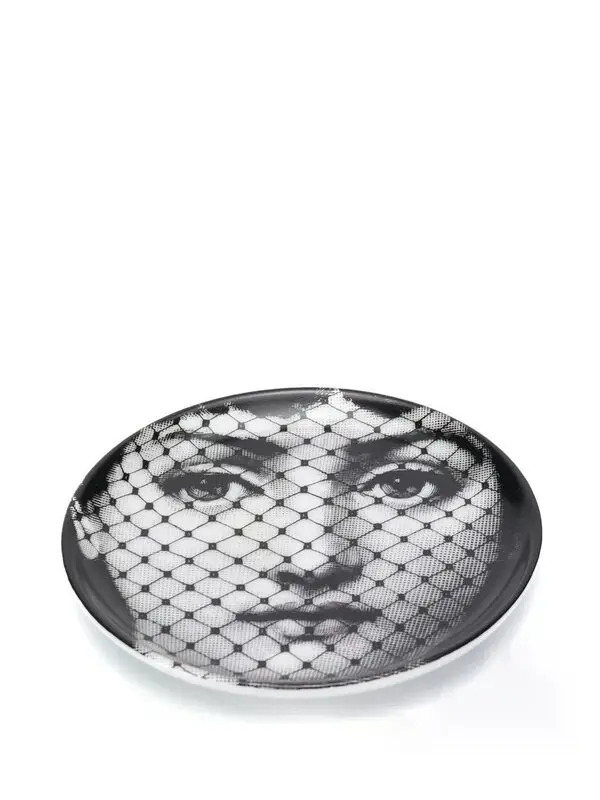FORNASETTI Face Print Saucer