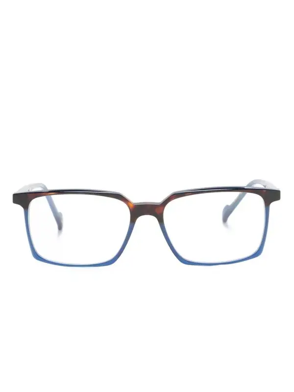 ETNIA BARCELONA Diego Square-frame Glasses - Brown