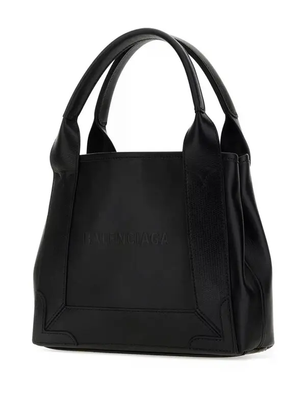 Balenciaga Debossed-logo Leather Tote Bag