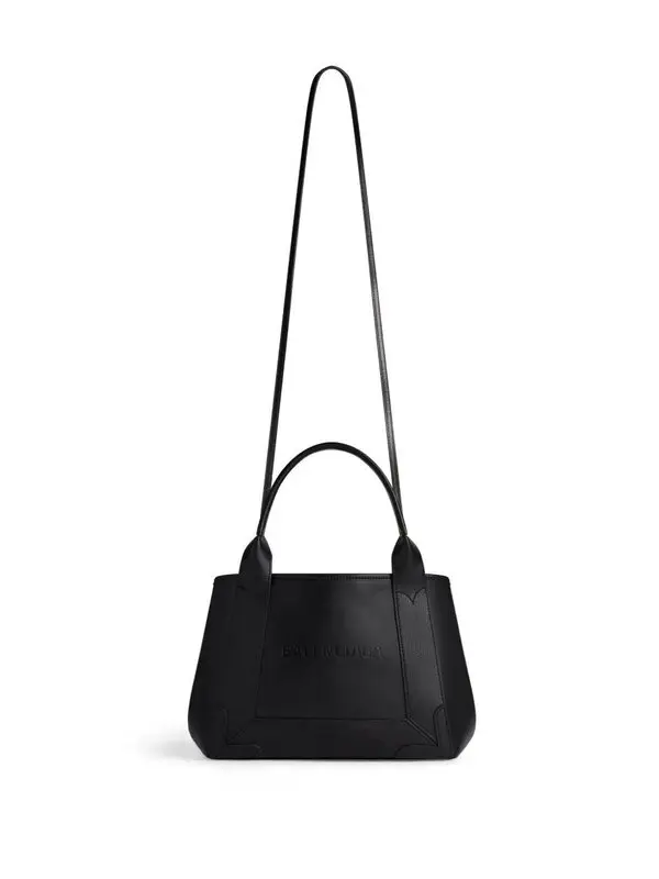 Balenciaga Debossed-logo Leather Tote Bag
