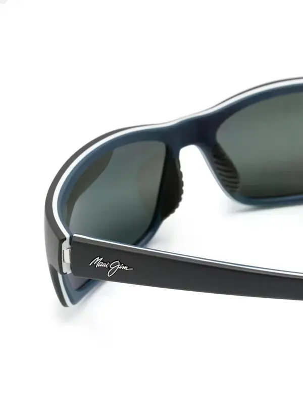 Maui Jim Rectangle-frame Sunglasses - Black
