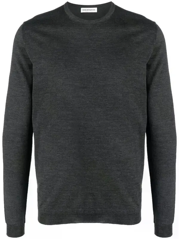 GOES BOTANICAL Crew-neck Merino Wool Jumper
