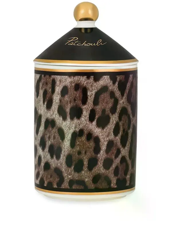 Dolce & Gabbana Porcelain Patchouli Scented Candle - Brown