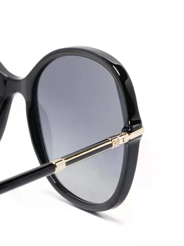 Carolina Herrera Oversized Frame Sunglasses With Gradient Lenses
