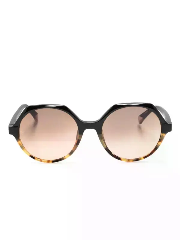ETNIA BARCELONA Fontana Geometric-frame Sunglasses - Black