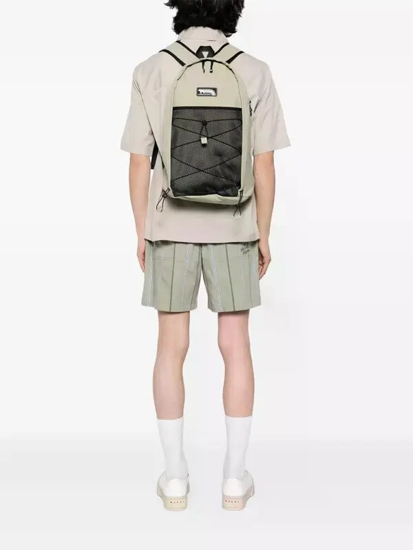 Maison Kitsuné Flash Fox Backpack - Green