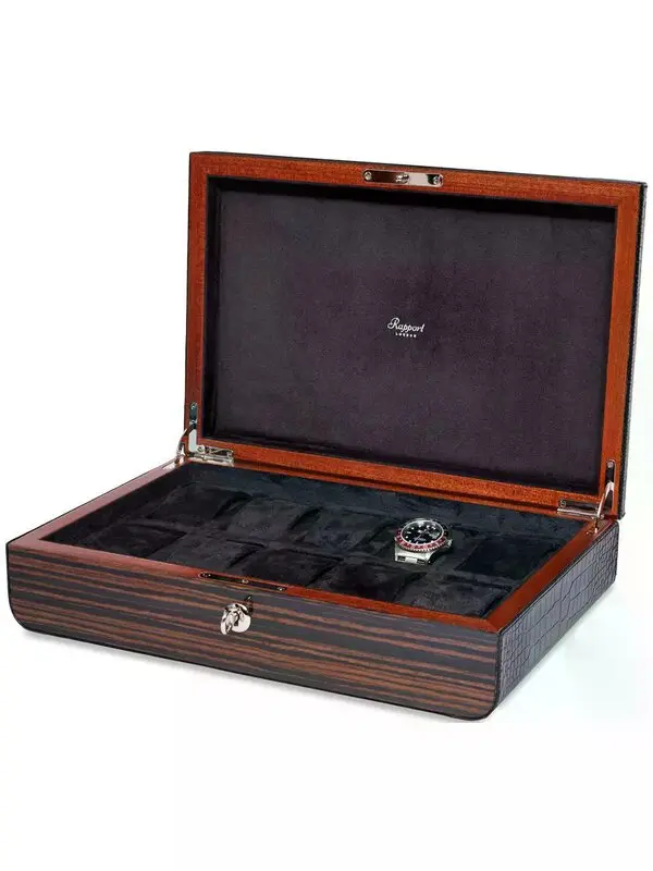 RAPPORT LONDON Mayfair Watch Box - Brown