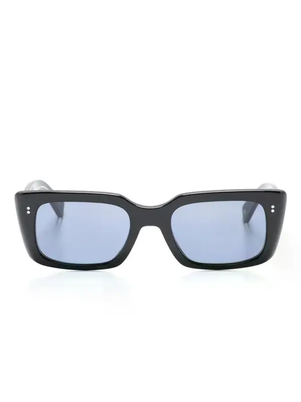 Garrett Leight Rectangle-frame Sunglasses - Black