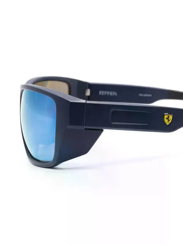 FERRARI Biker-style Frame Sunglasses