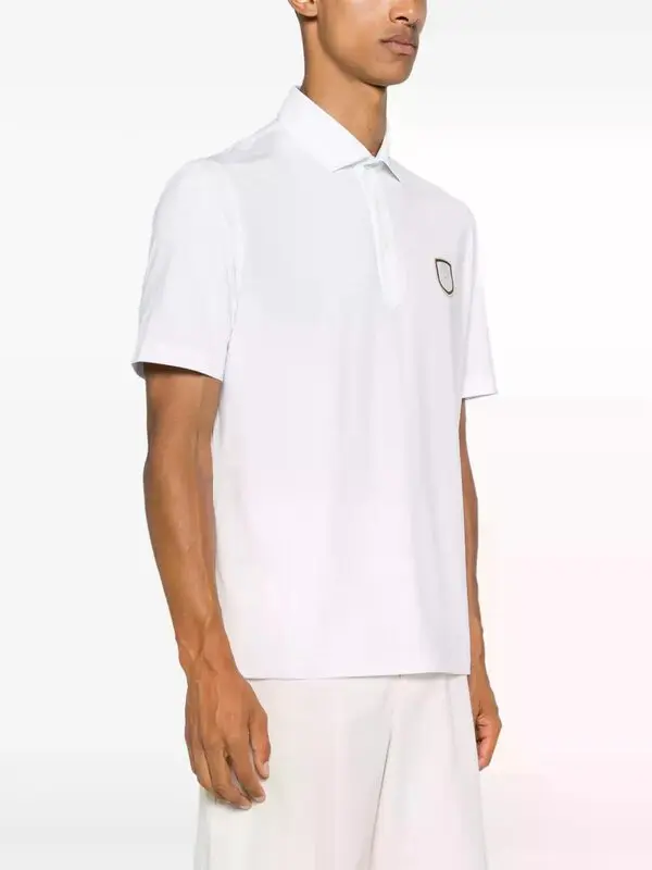 Brunello Cucinelli Logo-patch Polo Shirt