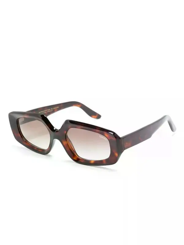 LAPIMA Joana Rectangle-frame Sunglasses - Brown