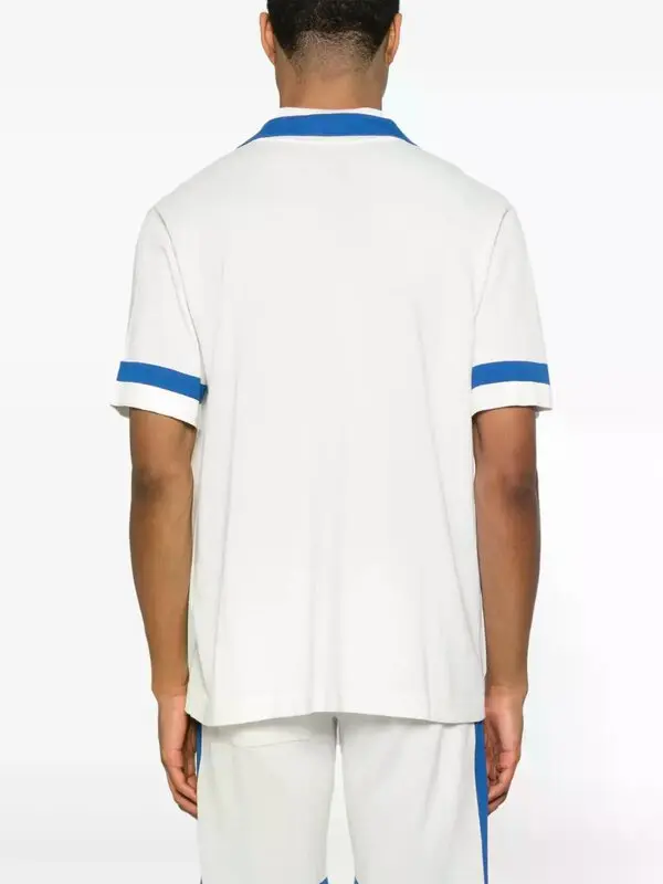 BLUE SKY INN Panelled Knit Shirt