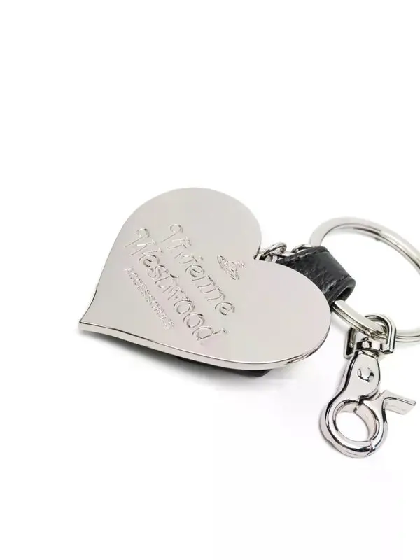 VIVIENNE WESTWOOD Mirror Heart Orb Keyring