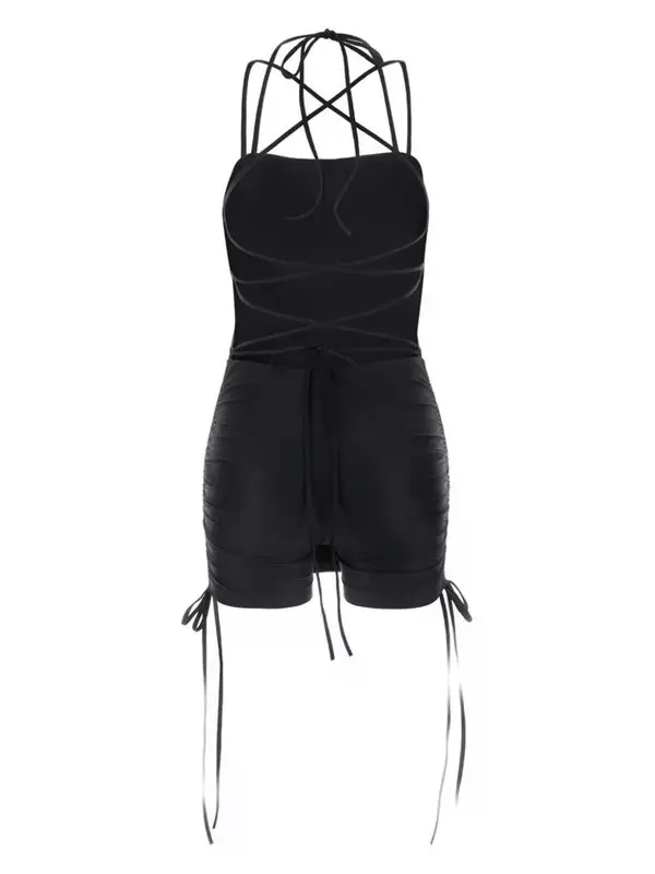 Balenciaga Ruched Mini Dress