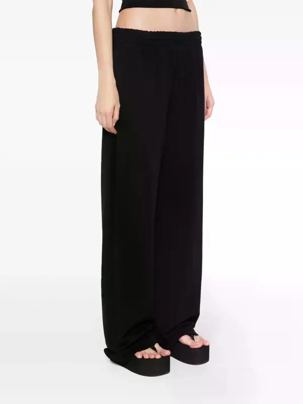 Wardrobe.NYC Ribbed Straight-leg Trousers