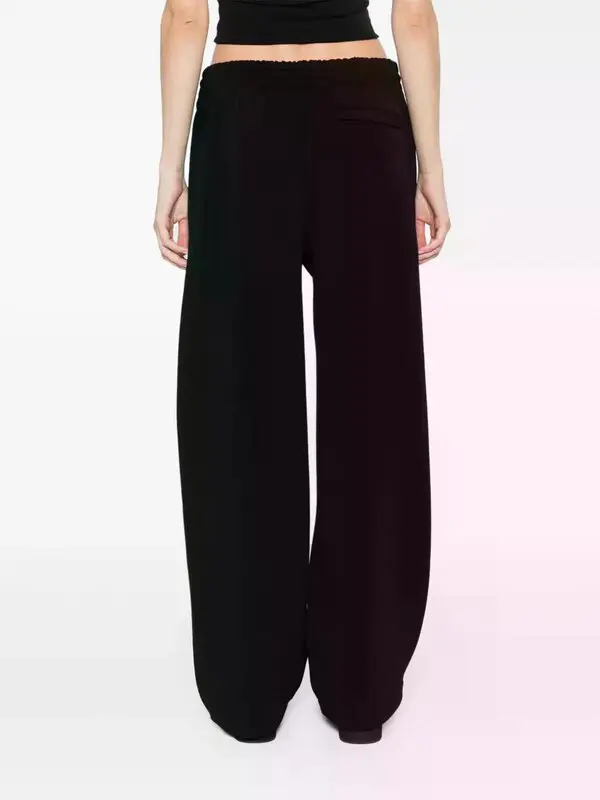 Wardrobe.NYC Ribbed Straight-leg Trousers
